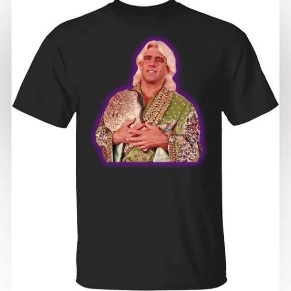 Shirts | Westside Gunngxfr Fourth Rope Ric Flair Tee Michelle Records ...